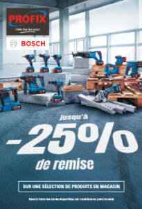 Bienvenue dans vos magasins PROFIX